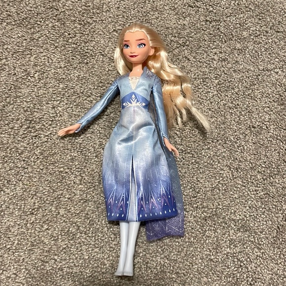 Disney | Toys | Elsa Barbie Doll | Poshmark